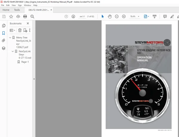 DEUTZ-FAHR Steyr Engine Interface Sei Operation Manual – PDF DOWNLOAD ...