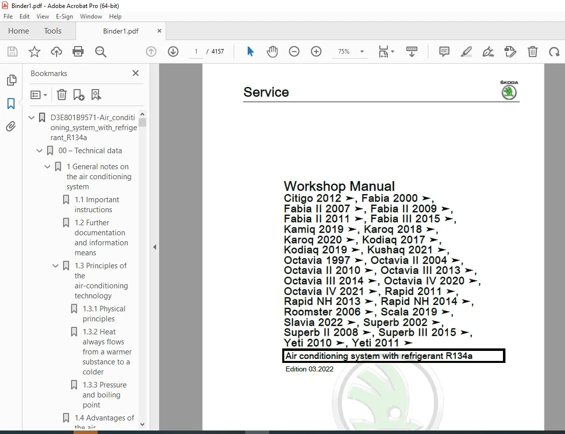 Skoda Slavia PB Workshop Manual – PDF DOWNLOAD – HeyDownloads – Manual ...